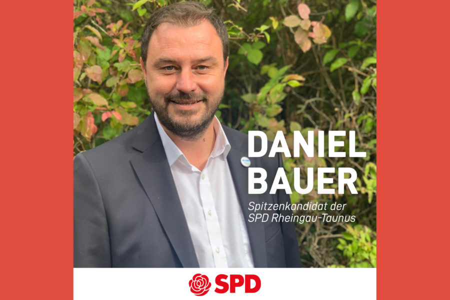 Daniel Bauer führt SPD Rheingau-Taunus in die Kreistagswahl › SPD ...